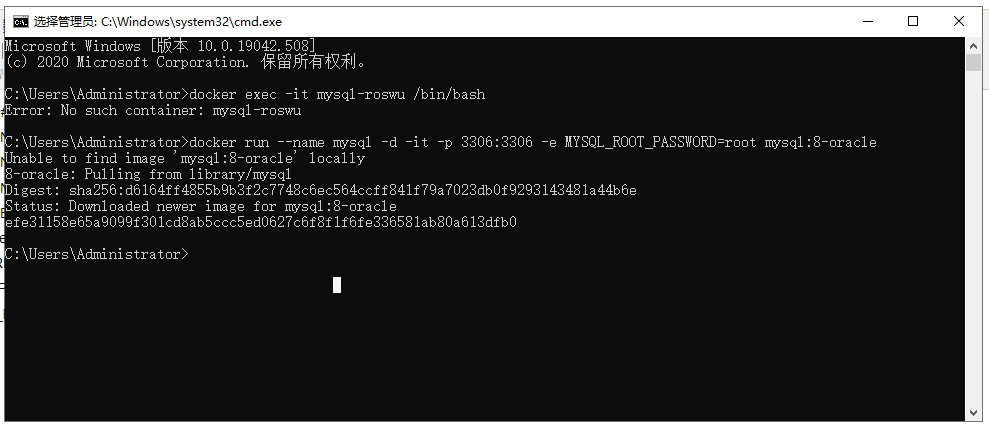 Docker启动mysql失败 Andnew 博客园