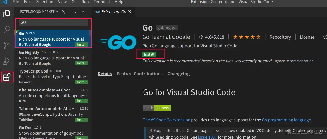 Linux golang vscode 开发环境搭建 - Martin.xu - 博客园
