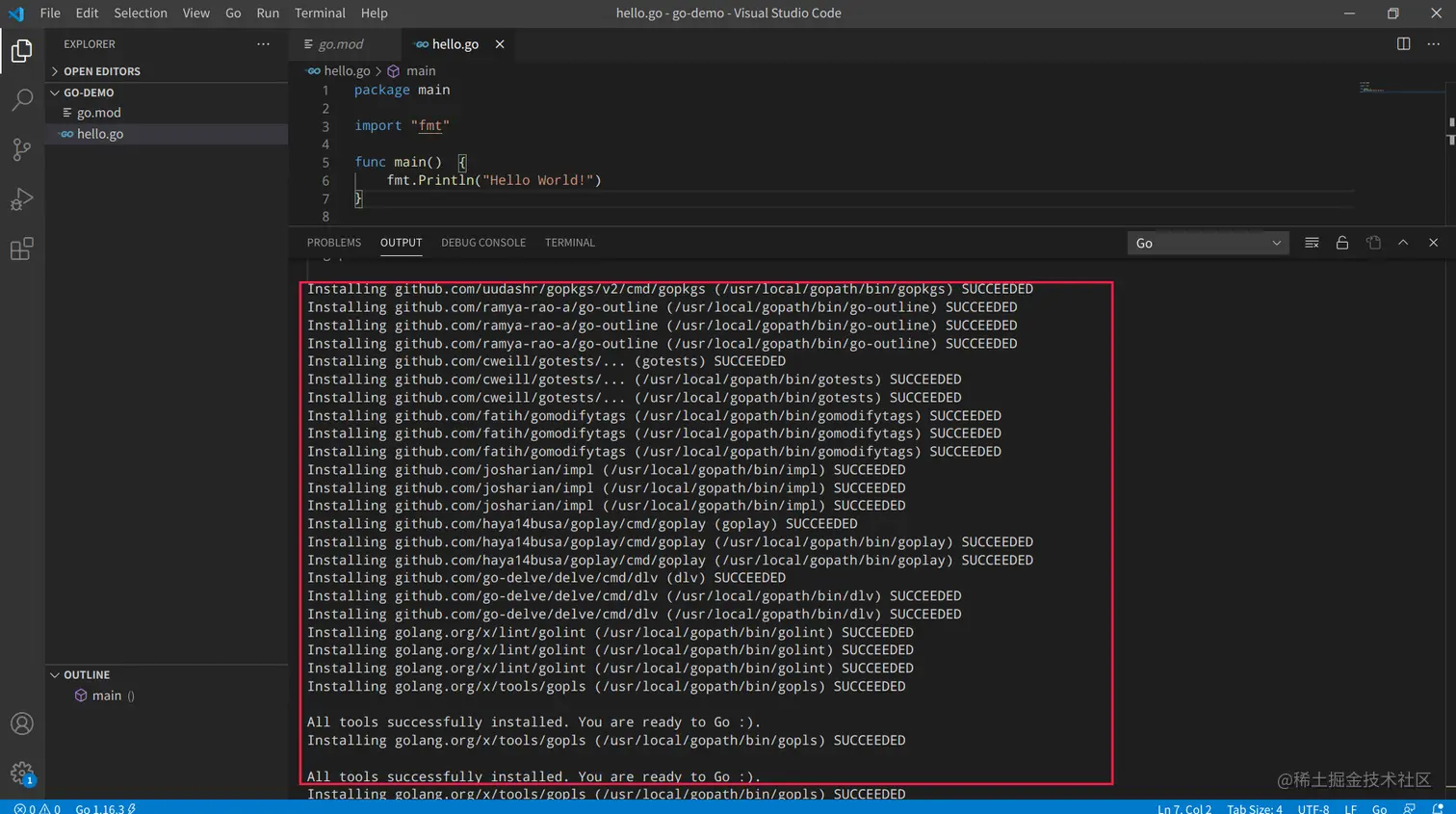 Linux golang vscode 开发环境搭建 - Martin.xu - 博客园
