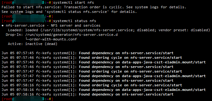 重启nfs时报错：clnt_create: RPC: Program not registered的解决 - 浆糊jun - 博客园