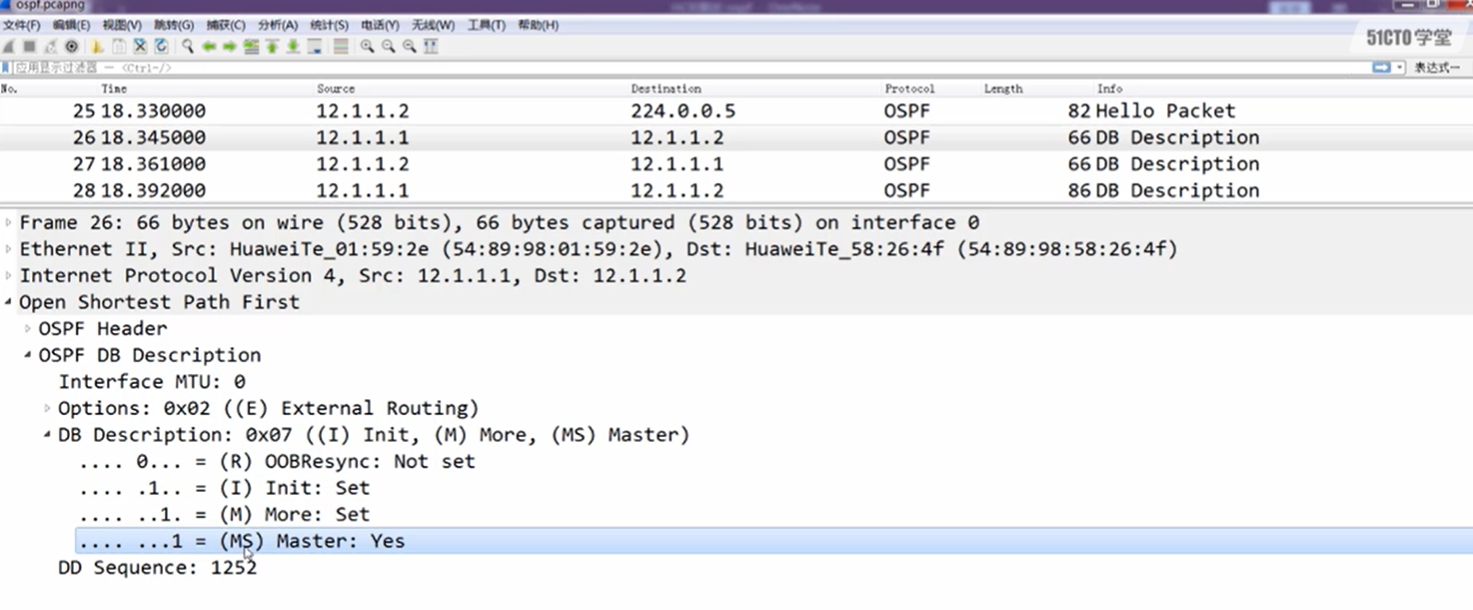 OSPF邻居建立过程之一 - 401335990 - 博客园