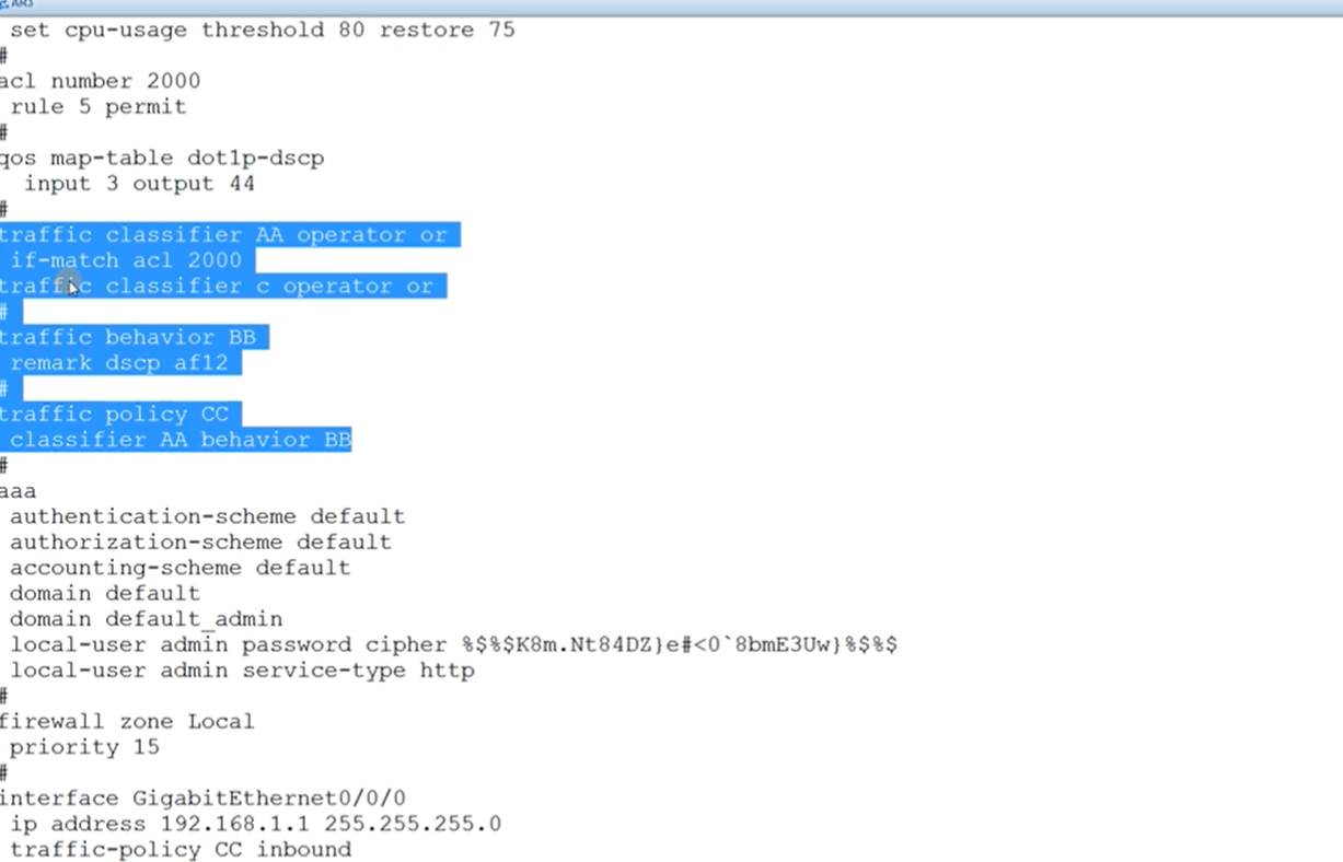 QOS分类和标记 - 401335990 - 博客园