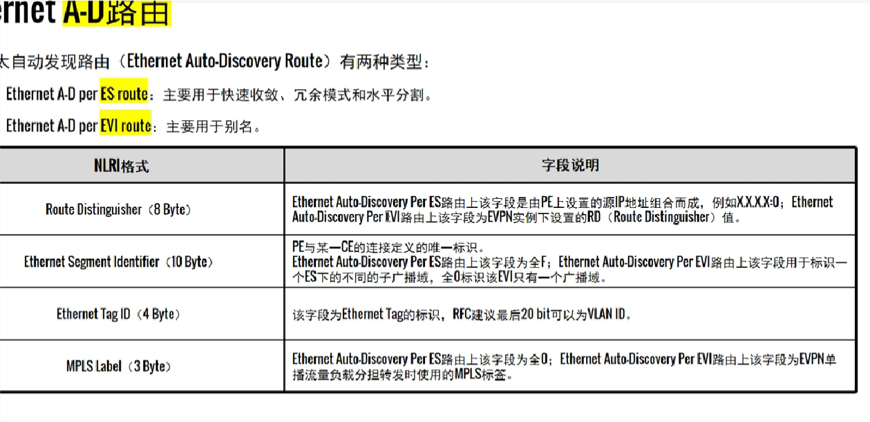 EVPN type 1 路由 - 401335990 - 博客园