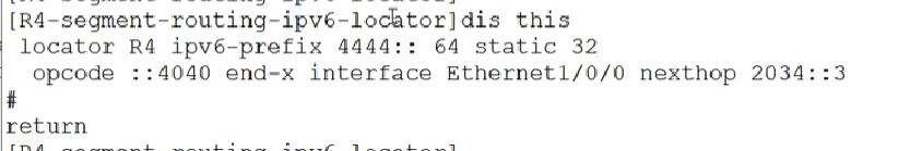 SRv6 静态配置 - 401335990 - 博客园