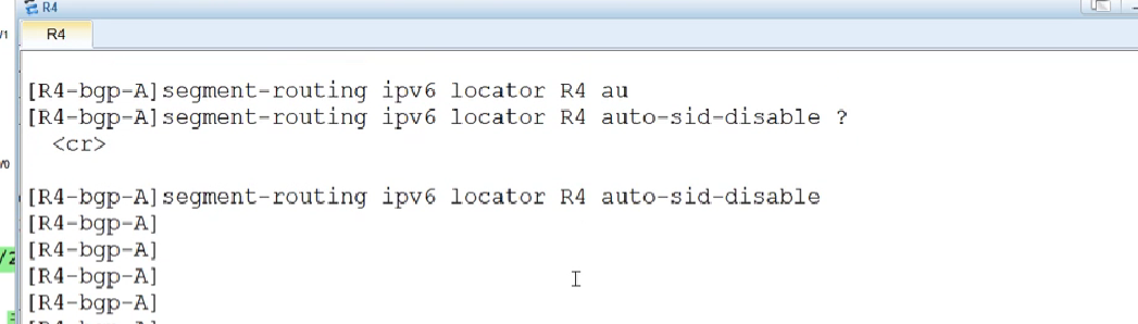 SRv6 静态配置 - 401335990 - 博客园