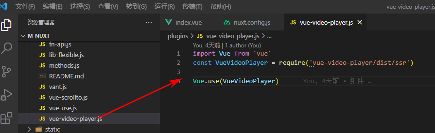 Nuxt vue-video-player视频插件使用 - 忙着可爱呀~ - 博客园
