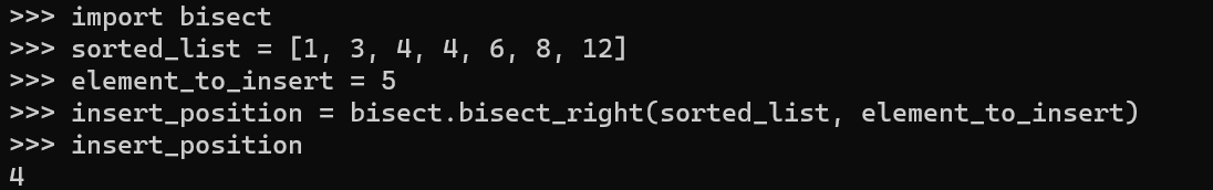 python用于二分查找bisect_right函数的用法 - 梦醒时风 - 博客园