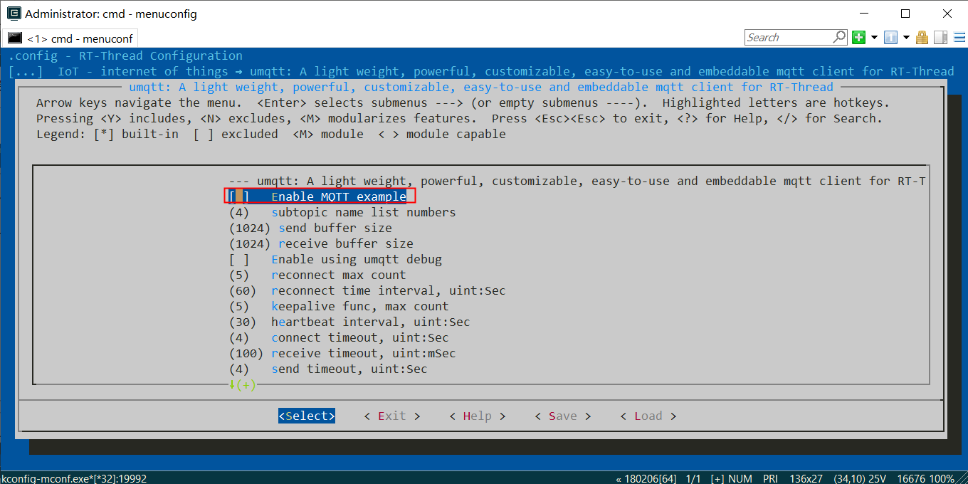RT-Thread umqtt的使用及报错处理 - 嵌入式老Man - 博客园