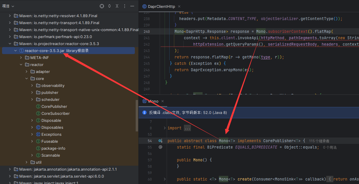 Springboot3下dapr-sdk-springboot报错reactor.core.publisher.Mono reactor.core.publisher.Mono ...