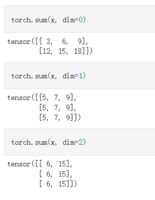 pytorch中dim的理解 - lipu123 - 博客园