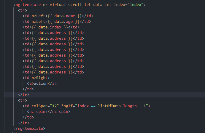 基于ng-zorro table滚动无限加载 - 想学前端的小李 - 博客园