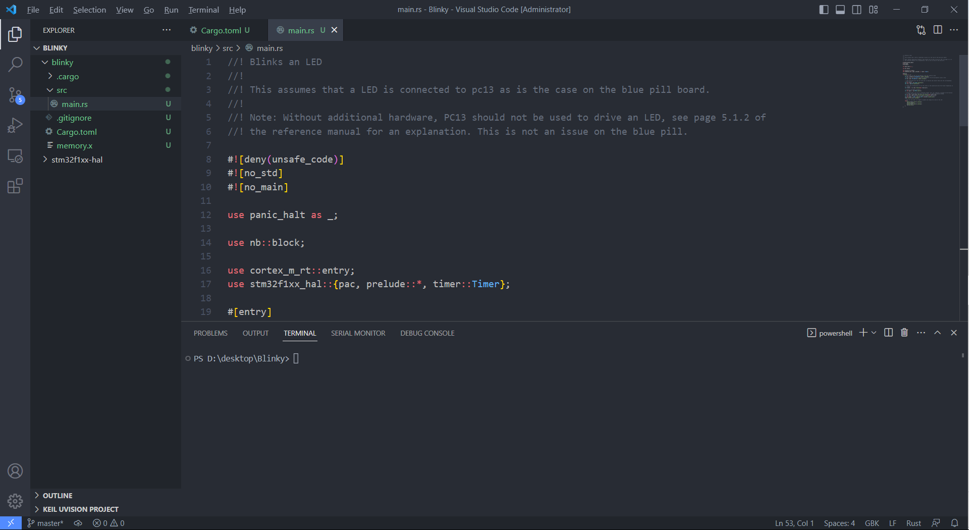 Rust Embedded开发环境搭建（Windows） - Slickzz - 博客园