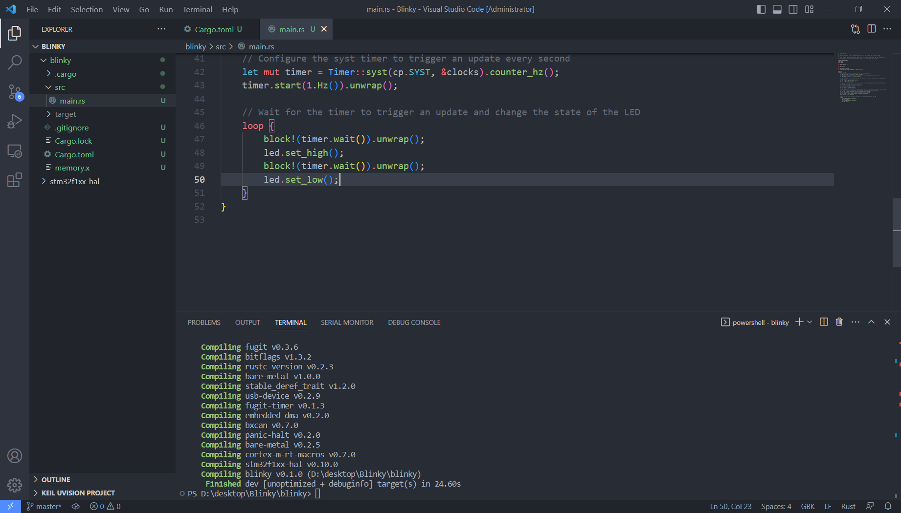 Rust Embedded开发环境搭建（Windows） - Slickzz - 博客园