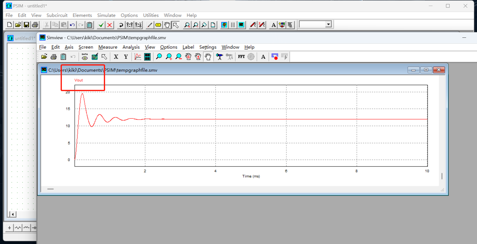 【PSIM-1】搭建一个Buck电路 - 整点薯条拯救一切 - 博客园