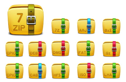 压缩软件 7z 中文美化版、解 NSIS 脚本版 | 7-Zip（23.1） - mefcl - 博客园