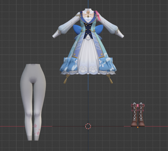 【COM3D2Mod制作教程】第六章：实战！制作衣服部分（上） - BDFFZI - 博客园