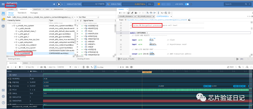 ARM Cortex-M0 DesignStart系列—2基于xrun的rtl仿真 - SOC验证工程师 - 博客园