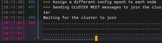 redis-cli --cluster create方式创建集群无限Waiting for the cluster to join解决办法 - 衣带水 - 博客园