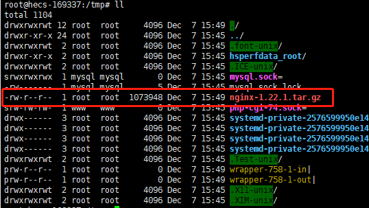 Linux Ubuntu安装Nginx 1.22.1 - .jx - 博客园