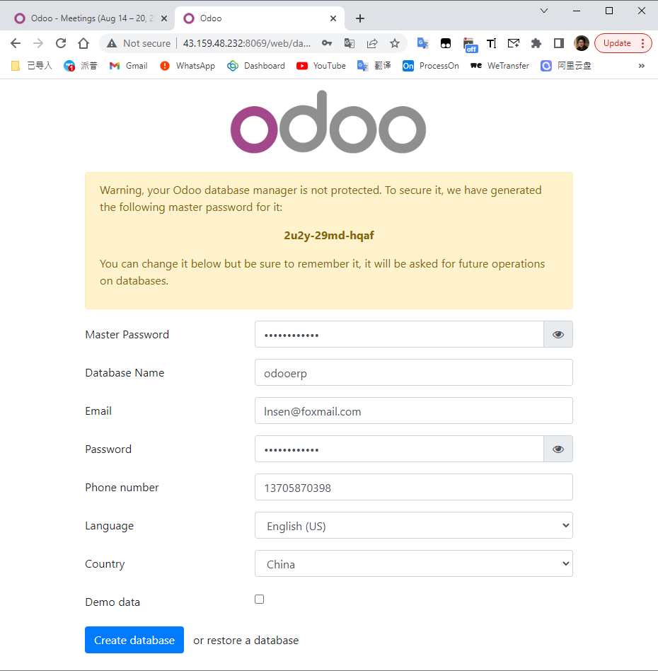 开源ERP软件odoo15社区版本安装教程 - lnsen - 博客园