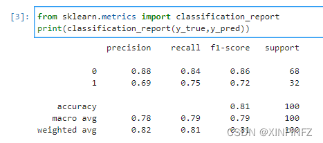 sklear库中的classification_report的报告中的结果解释 - 海_纳百川 - 博客园