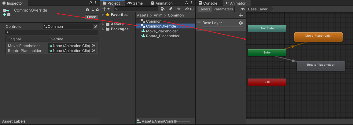 AnimatorOverrideController的2种使用方式 - yanghui01 - 博客园