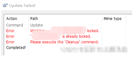 解决svn提交失败情况 - じ逐梦 - 博客园