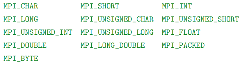 MPI通信相关函数 - Laplace蒜子 - 博客园
