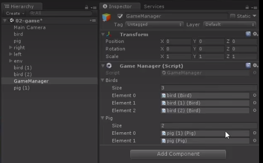 Unity 愤怒的小鸟 - Red_kucha - 博客园