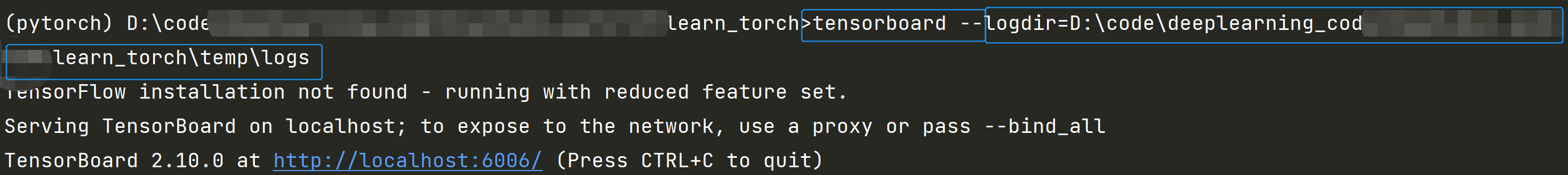 Tensorboard 可视化 No Dashboards Are Active For The Current Data Set Ling22 博客园
