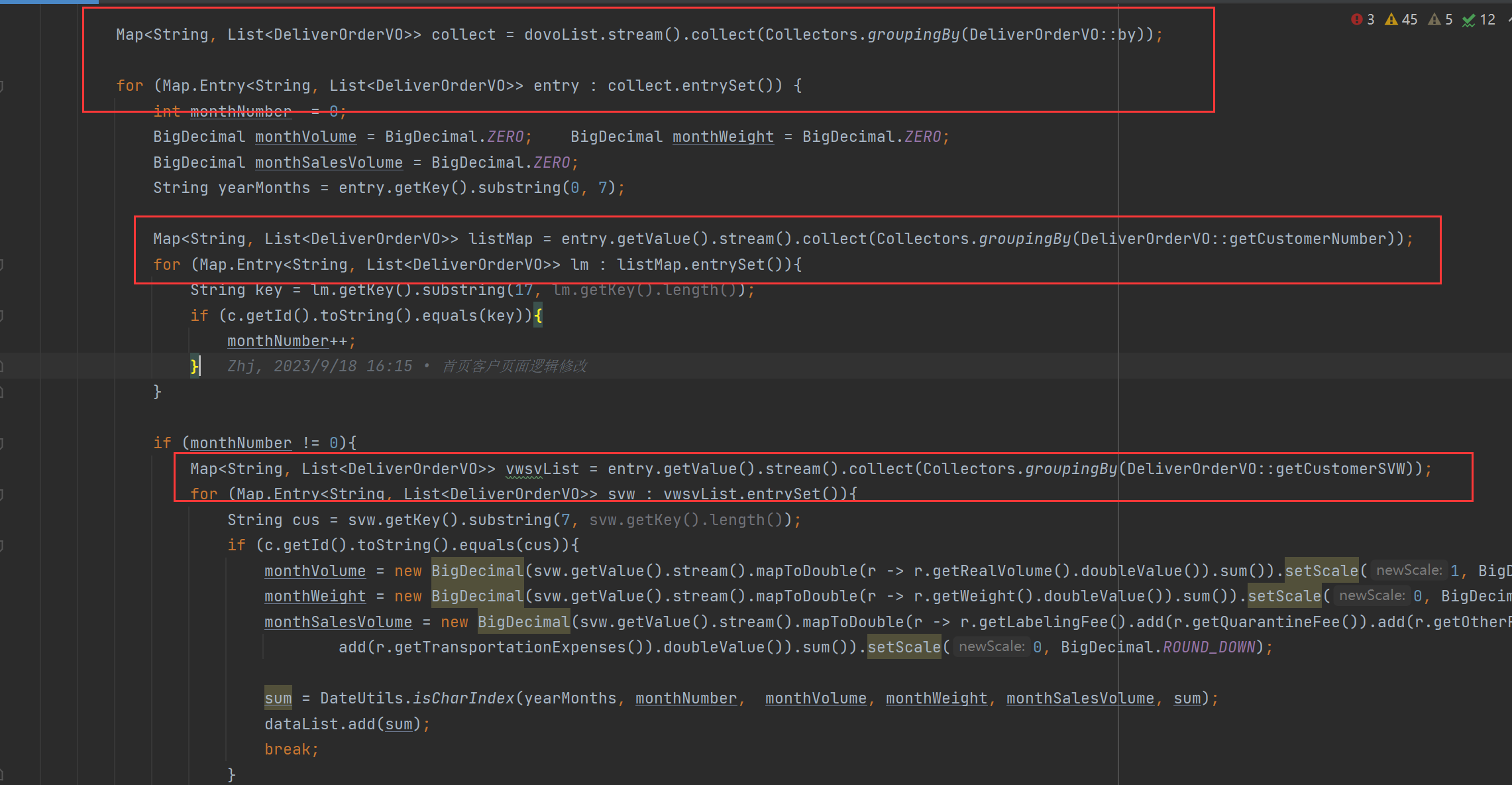 Map 集合原来还可以这样定义，还能像list集合一样进行分组，只需要对map集合定义的变量调用自带的分组方法，如下图： - z海 - 博客园