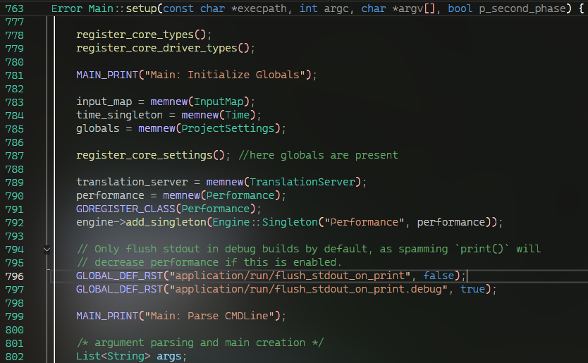 个人向 godot 源码阅读 - 2 - 入口点 - Saplonily - 博客园