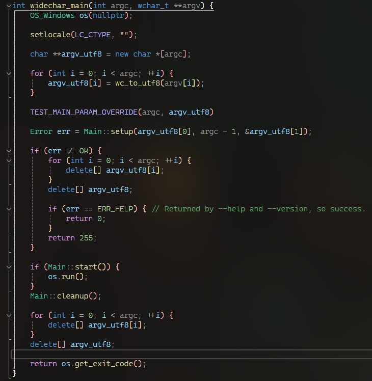 个人向 godot 源码阅读 - 2 - 入口点 - Saplonily - 博客园