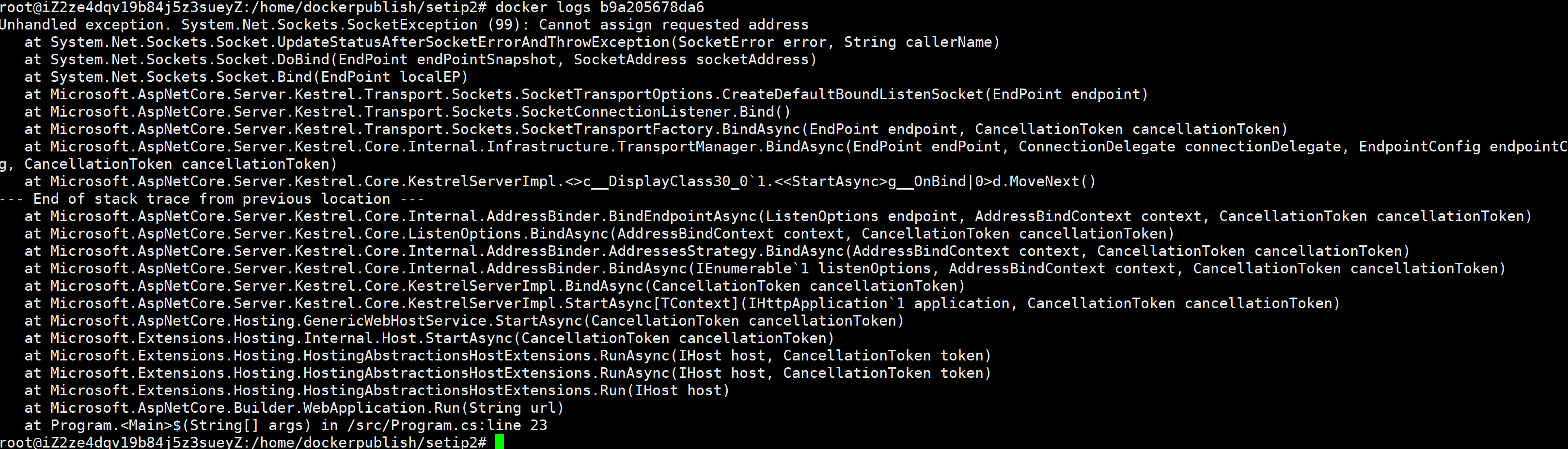设置固定ip的.netcore webapi 程序不发布、不编译直接生成docker镜像(指定固定ip是错误的做法） - 无声袖箭 - 博客园