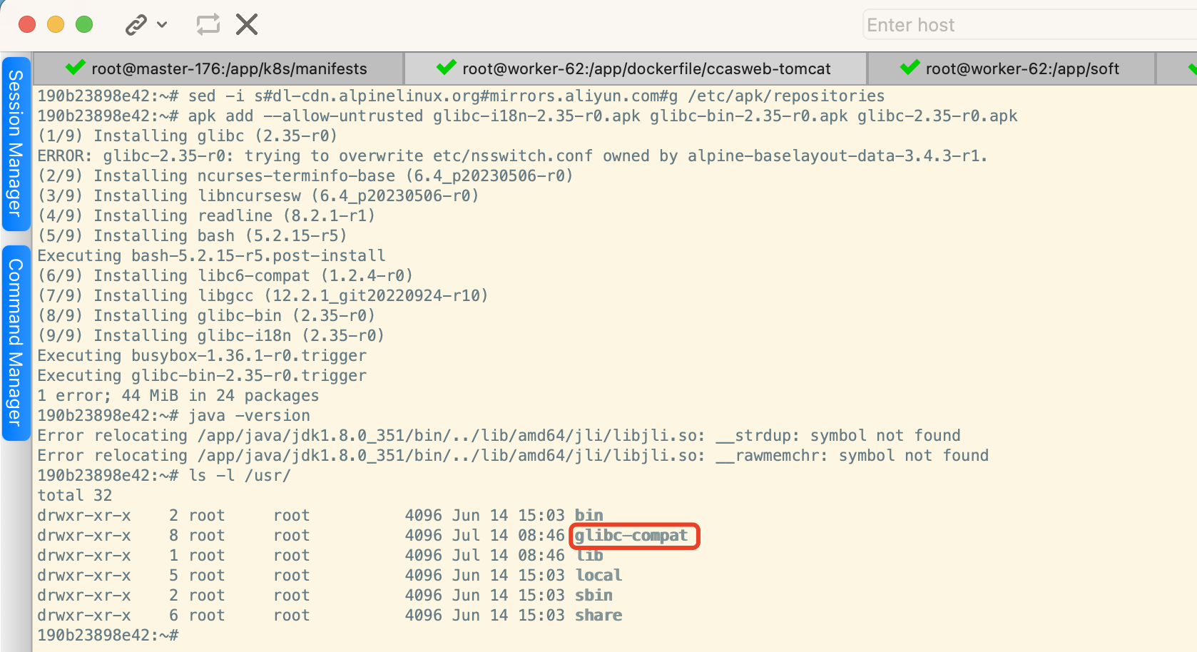 以Alpine为基础镜像制作JDK环境 - Driverli007 - 博客园