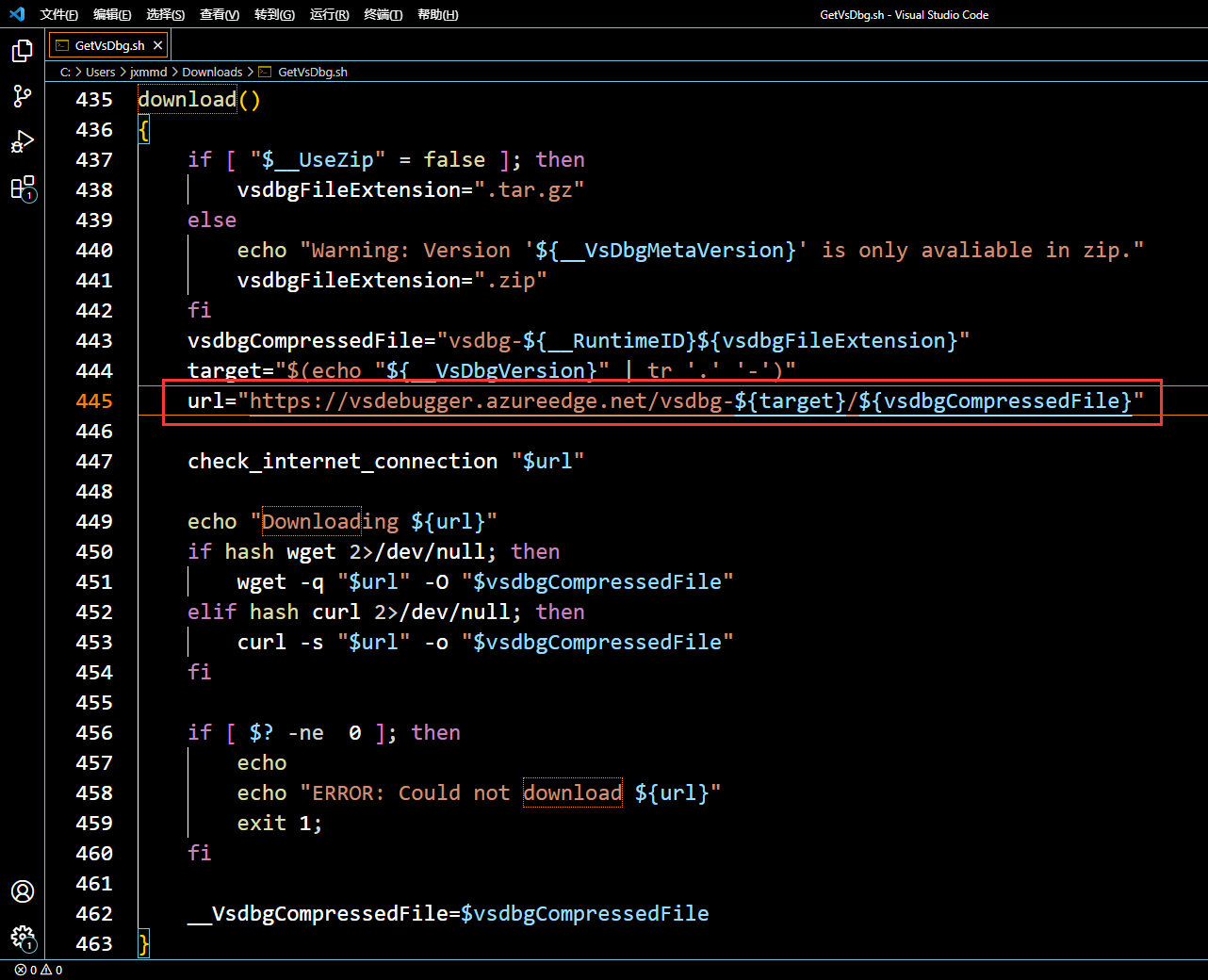 VS2022使用WSL调试程序时卡在下载vsdebugger-已解决 - 让我摸一哈 - 博客园