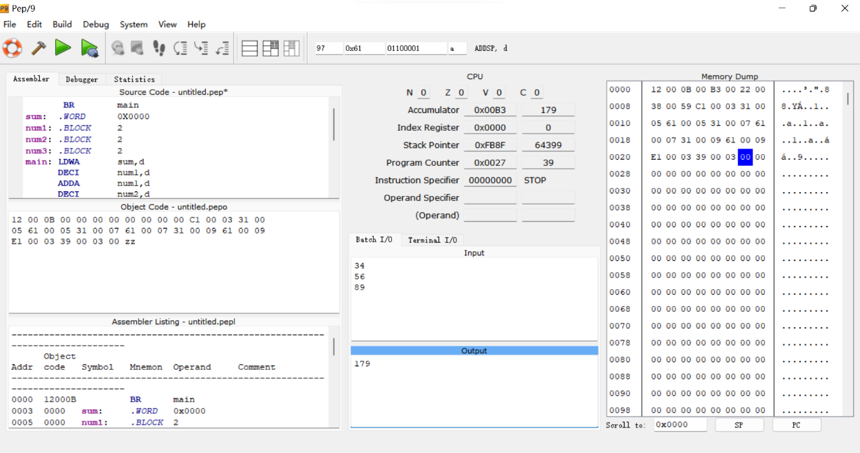 pep9课下作业 - 20183125张尧 - 博客园