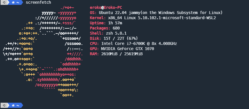 修正screenfetch无法正常显示内存信息 - Eroko - 博客园