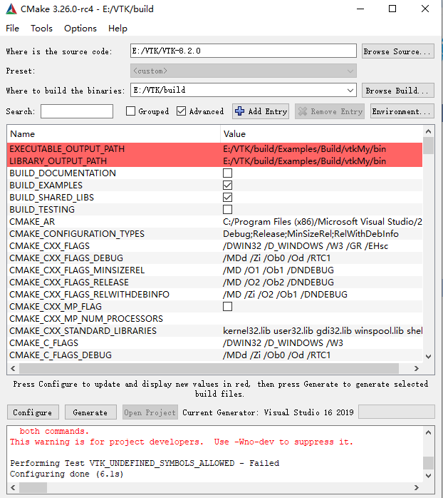 Visual Studio 2019 + Qt5.15.2 + CMake 3.26.0 + VTK8.2.0 + ITK5.2.1 安装教程 - 盏茶 - 博客园