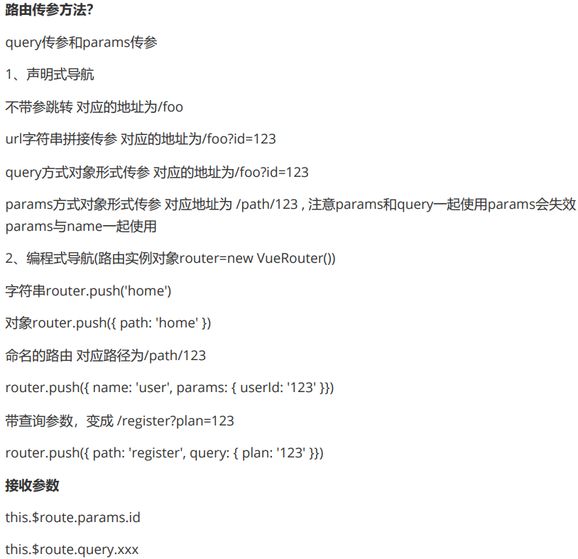 Vue Router的两种模式，路由传参有哪些方式 有只小菜猫 博客园 