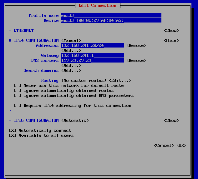 Linux——IP配置 - 这猫好大只 - 博客园