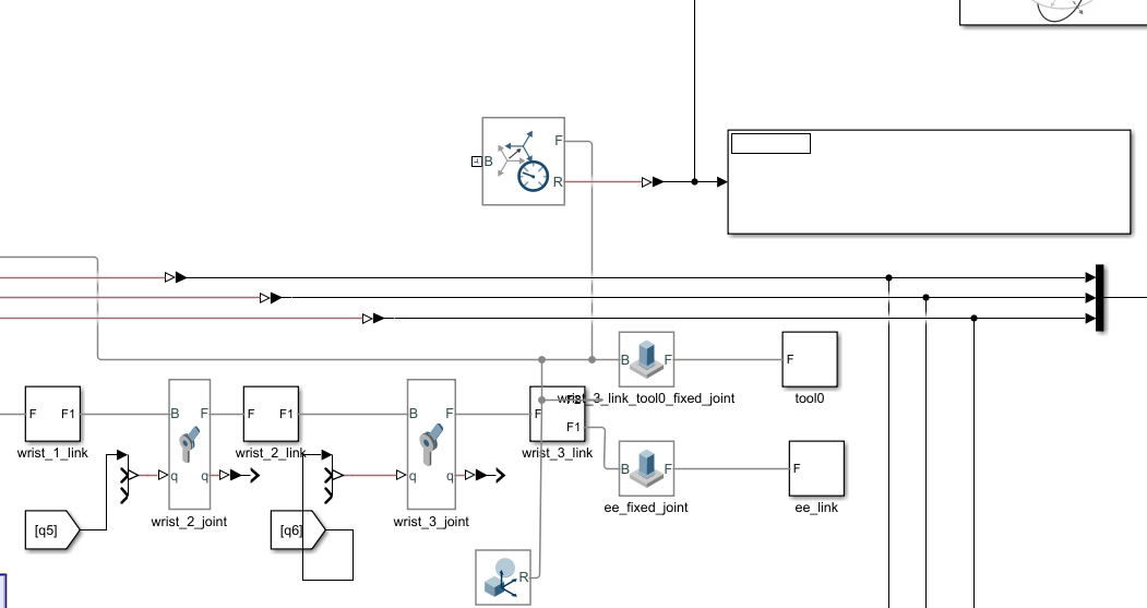 MATLAB仿真UR5机器人simulink simscape 自制建模-聚码科技