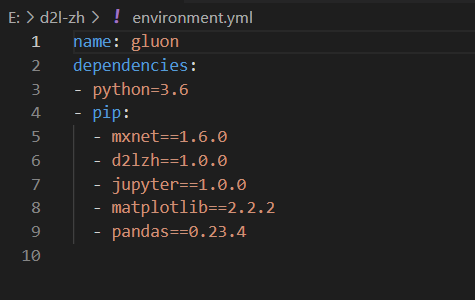 动手深度学习 --mxnet中找不到np的问题 - tapir1379 - 博客园