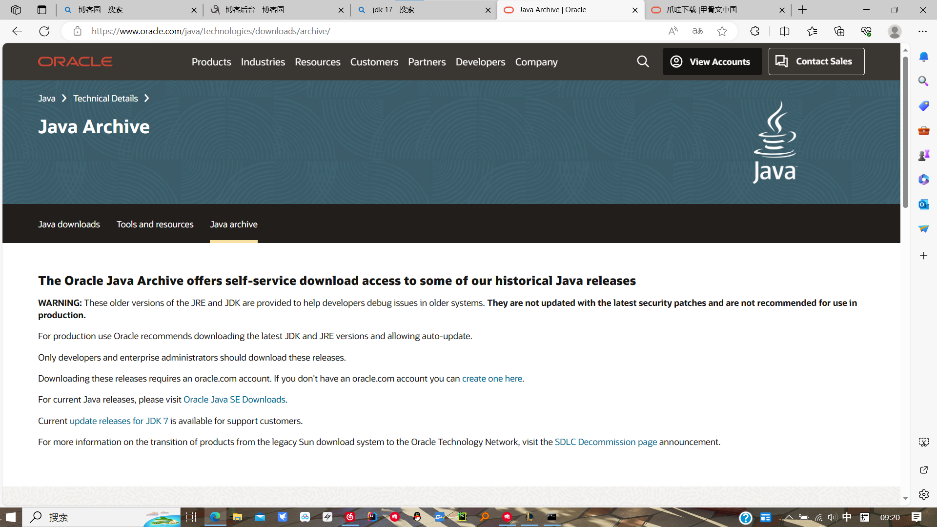 如何在电脑上安装jdk11以及jdk版本的切换 - 痴土 - 博客园