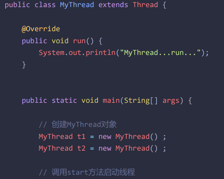 创建线程的方式 程序员yhb 博客园