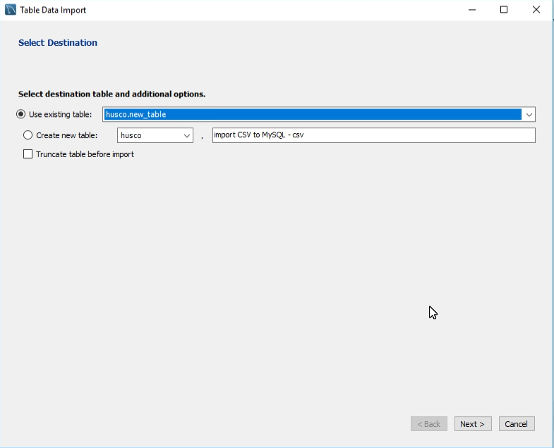 Mysql workbench的csv文件导入与导出 - ganwong99 - 博客园