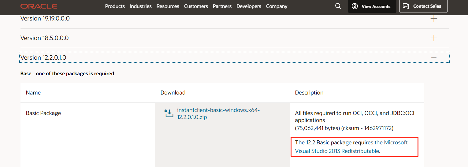 make sure you have the 64 bits oracle client - lkyzhengyj - 博客园