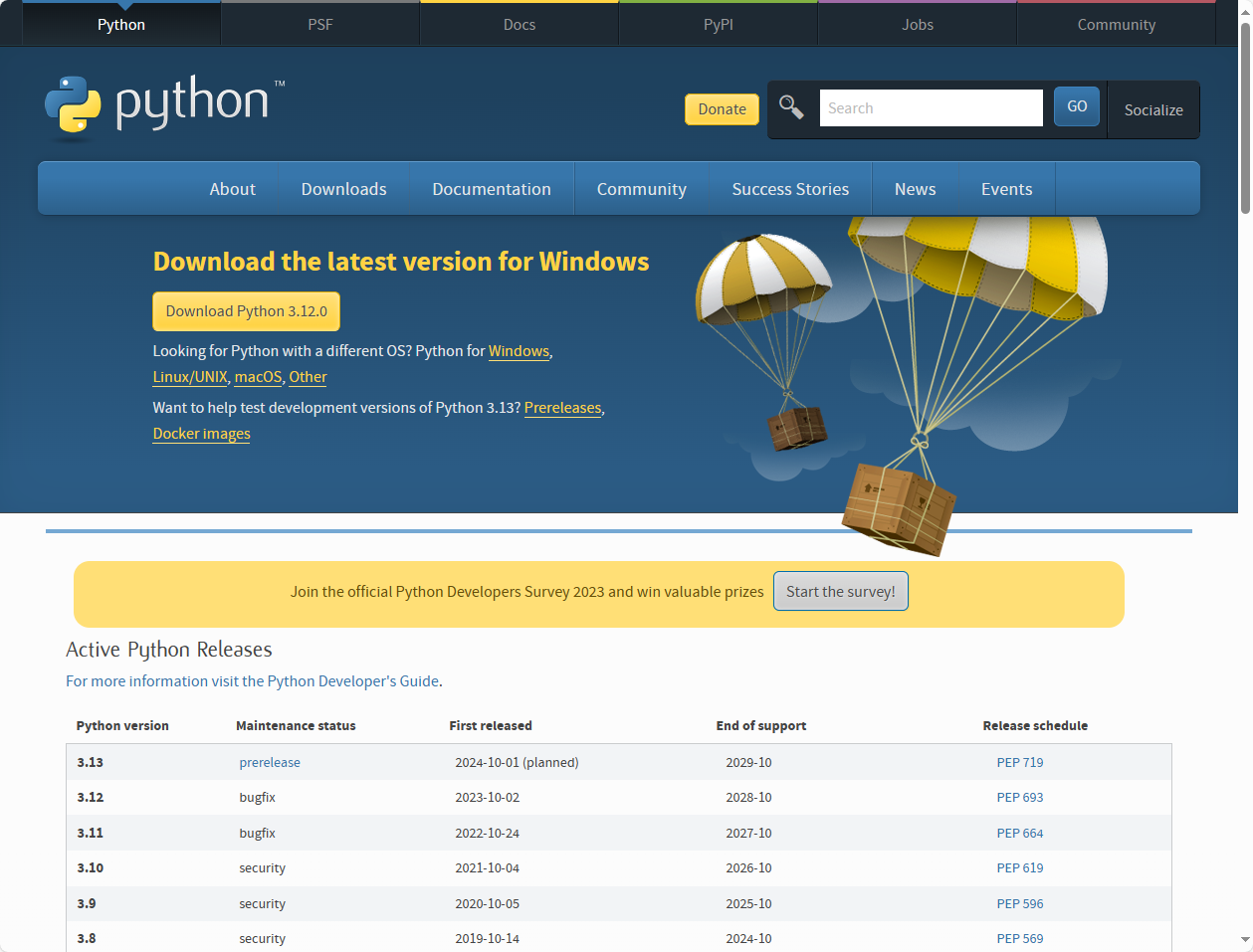 python解释下载与安装 - Formerly0^0 - 博客园