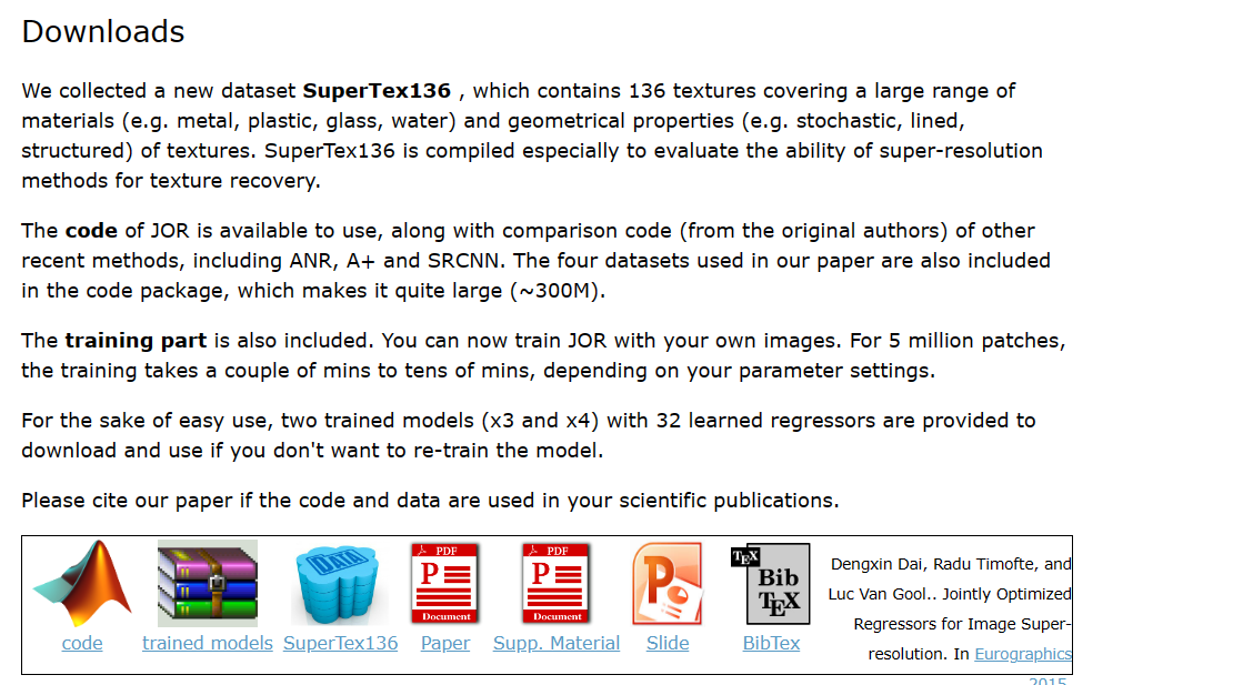 论文解读《Jointly Optimized Regressors for Image Super-resolution》 - lhb59 - 博客园