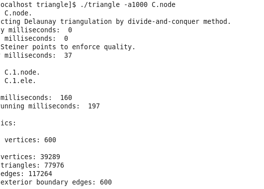 利用开源库Triangle对二维边界点数组进行三角化 - 地质狼 - 博客园